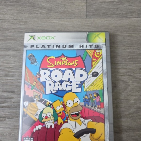 Video Games & Consoles | Simpsons Road Rage Microsoft Xbox 201 Platinum ...